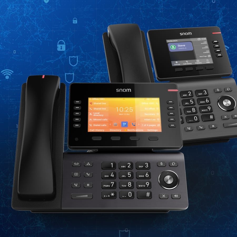 New, More Secure Snom IP Phones in Asia by Cal4Care